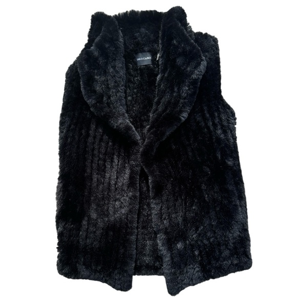 Dolce Cabo | Jackets & Coats | Dolce Cabo Faux Rabbit Fur Sleeveless ...